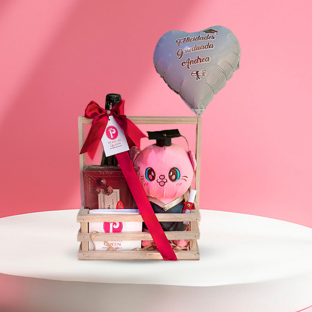 GATITA ROSA GRADUADA – Pericas Queen